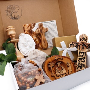 Christmas Gift Basket |personalized Catholic Gift Box |religious Gift ...