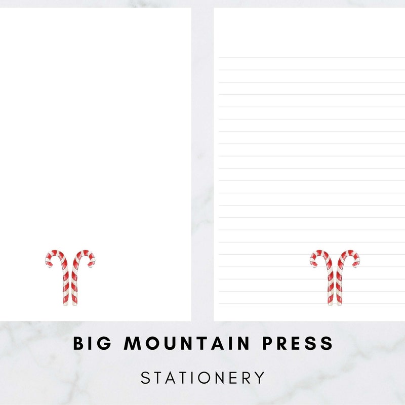 Peppermint Stationary - Etsy