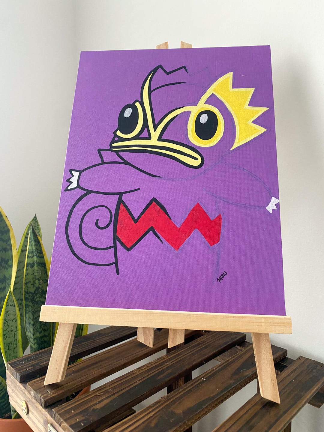 Shiny Kecleon Painting Pokemon Fan Art Anime Art Gifts for Nerds Pocket ...