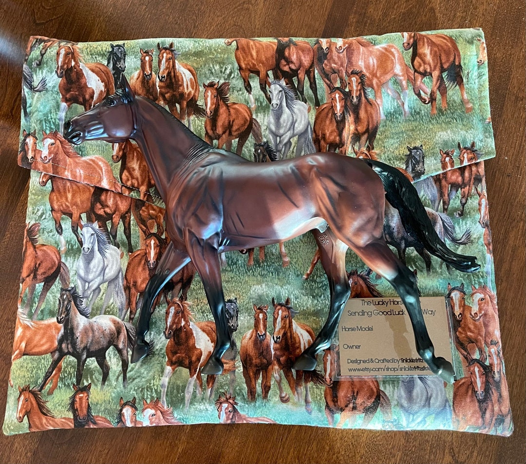 Handcrafted Model Horse Premium Padded Storage Pouch - Etsy