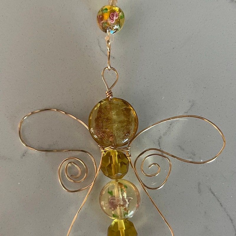 Wire Angel Ornaments - Etsy