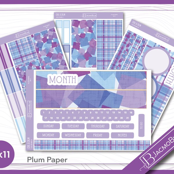 Plum Paper Planner - Etsy