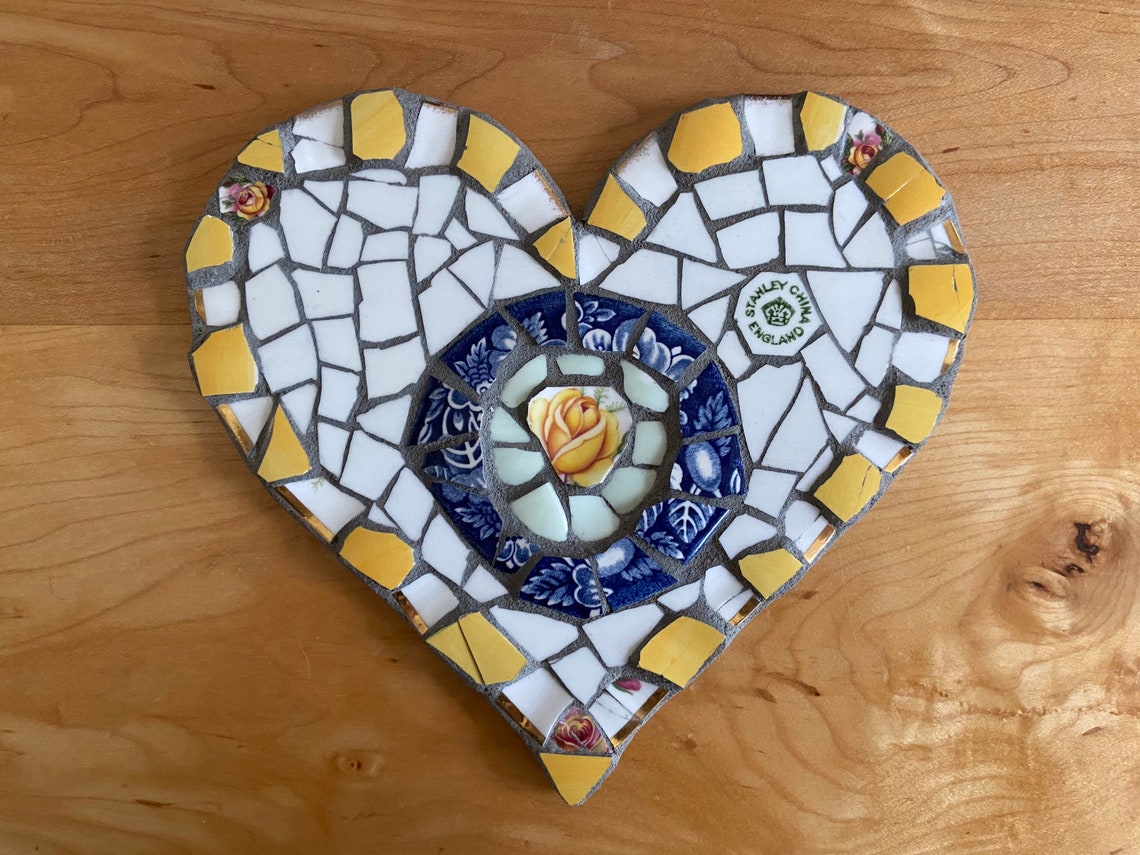Custom Heart Mosaic - Etsy