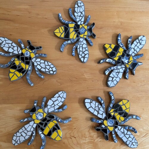 Bee Mosaic - Etsy