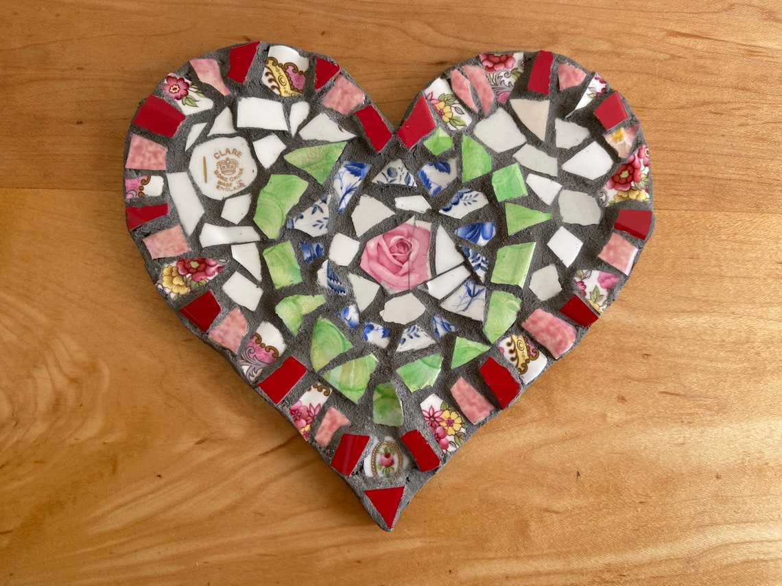 Custom Heart Mosaic - Etsy