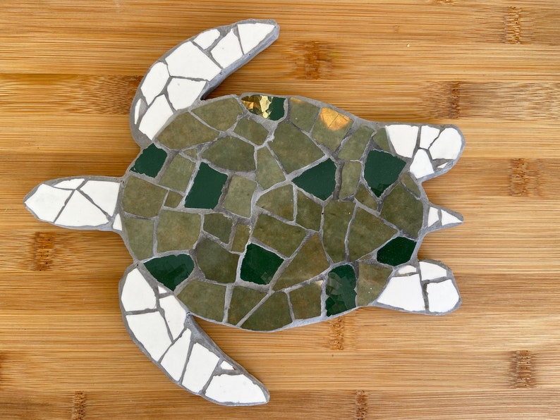 Turtle Mosaic - Etsy