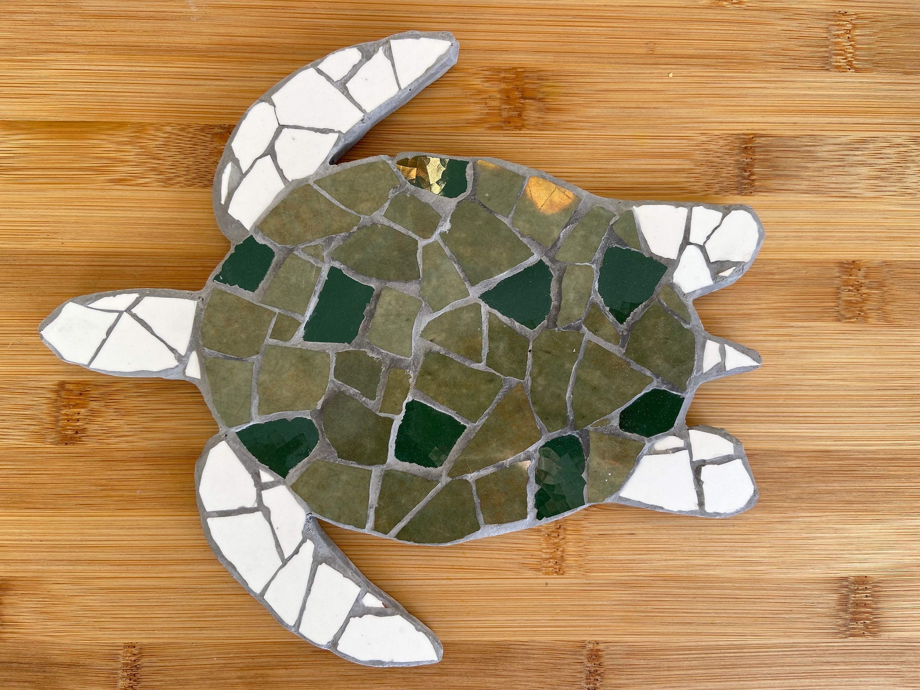 Turtle Mosaic - Etsy