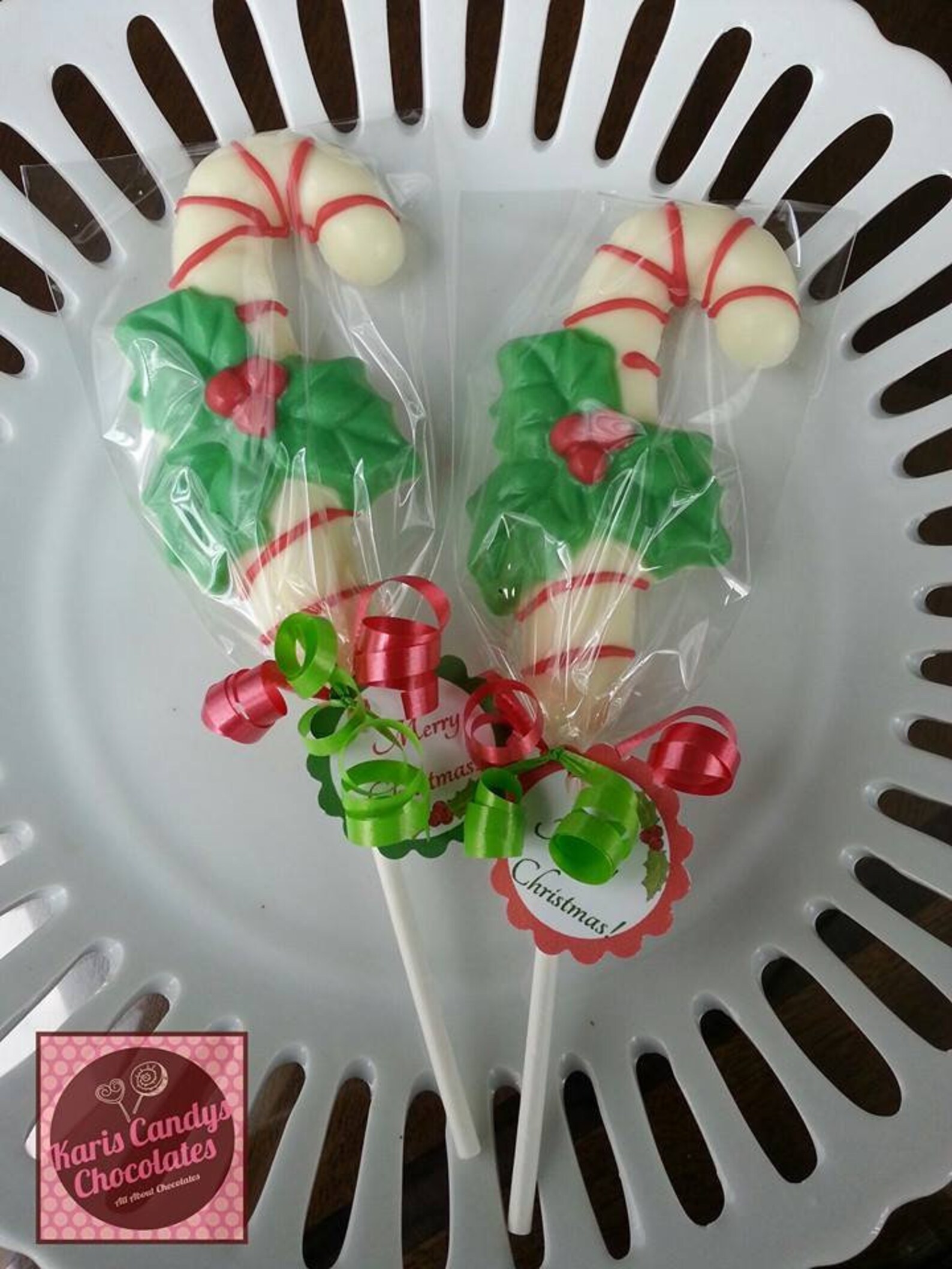 Christmas Chocolate Lollipop - Etsy