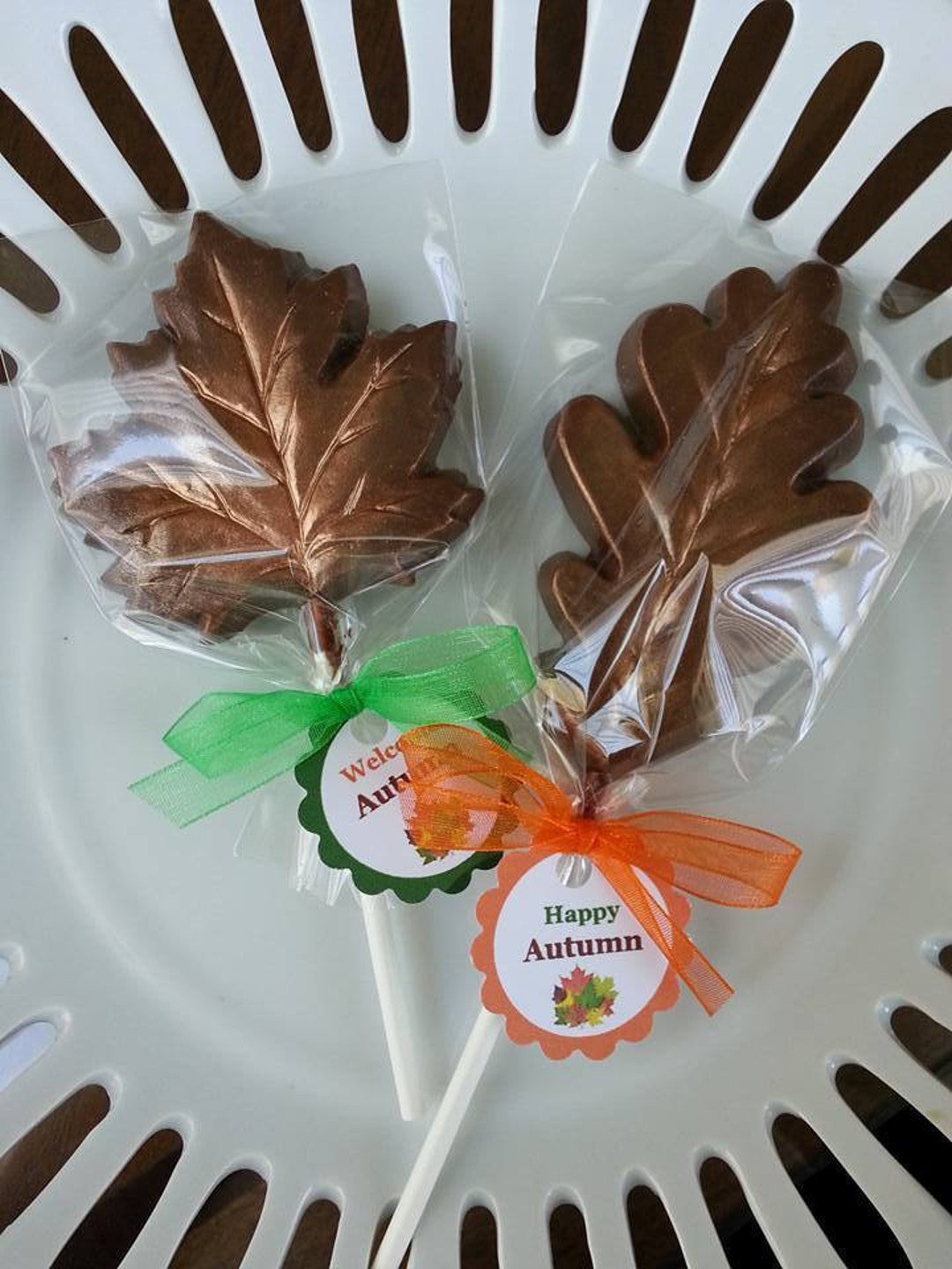 Fall/thanksgiving Chocolate Lollipops - Etsy