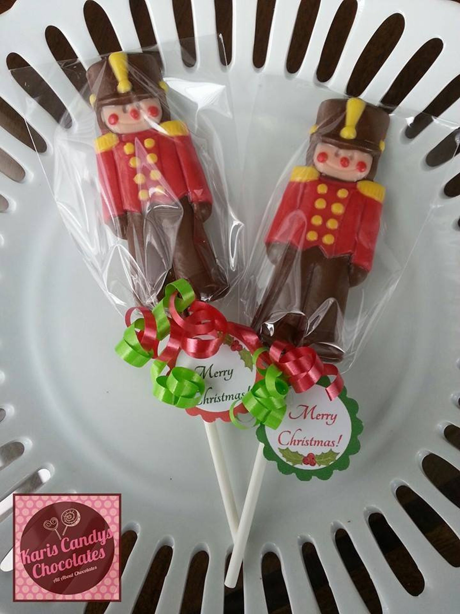 Christmas Chocolate Lollipop - Etsy