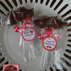 Valentines Day Chocolate Lollipop - Etsy