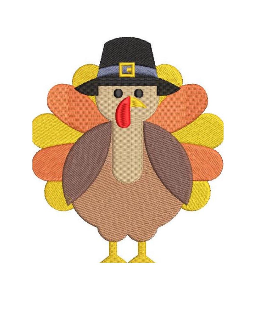 Thanksgiving Turkey Embroidery Designs, Instant Download - 4 Sizes - Etsy