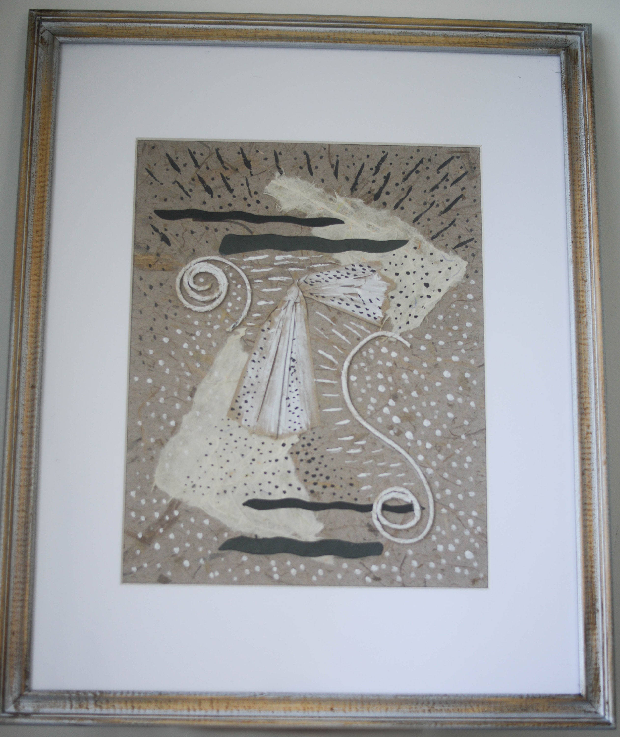 Original Recycled Paper Collage #1 - Etsy