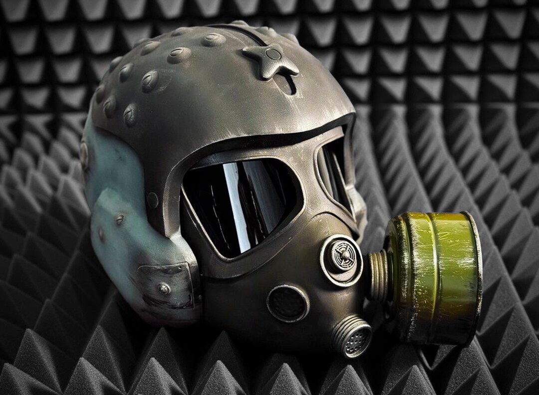 Helmet Artyom Cosplay Airsoft Metro Exodus ! Any Helmet Painting of ...