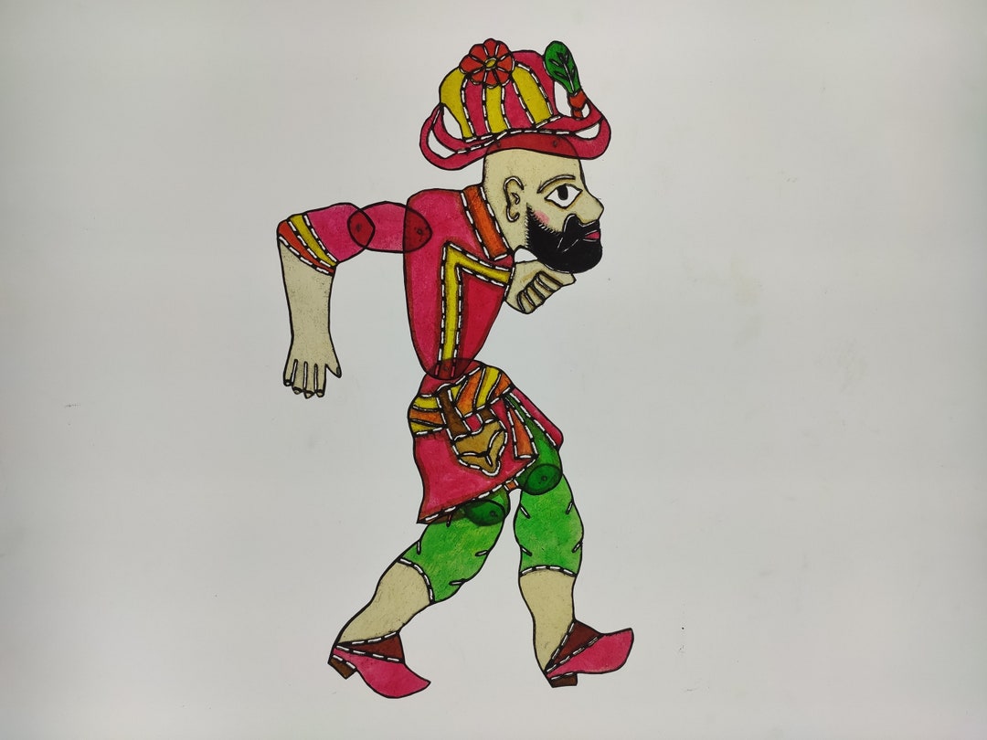 Karagöz - Original Turkish Karagöz Shadow Theatre Puppet - Etsy