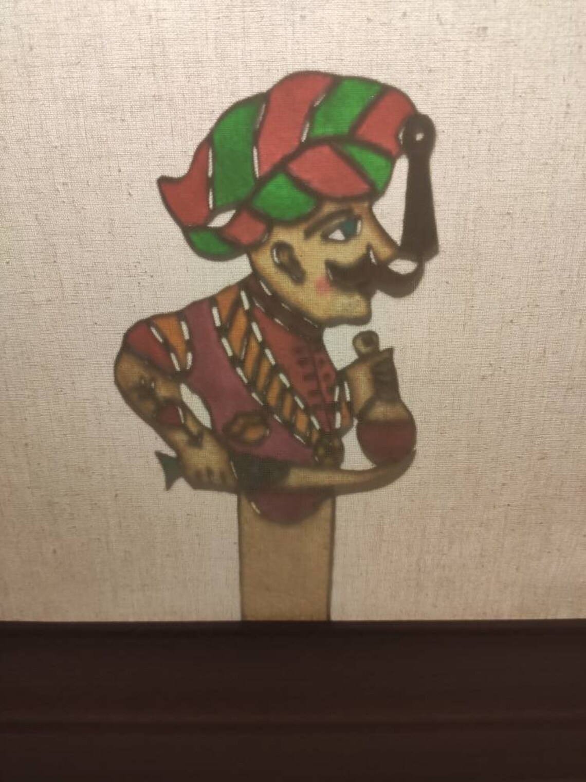 Tuzsuz Deli Bekir rowdy Guy Bookmark Karagoz Shadow Puppet - Etsy