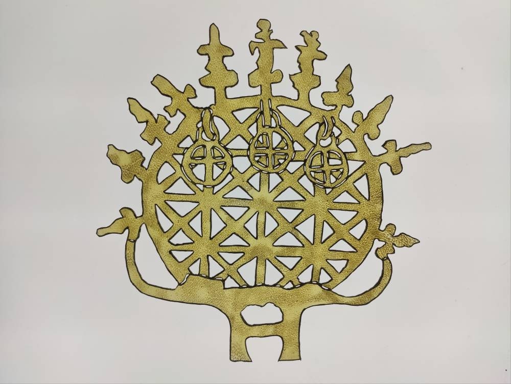Hittite Sun Disk - Turkish Karagöz Shadow Theatre Puppet Style Chart ...