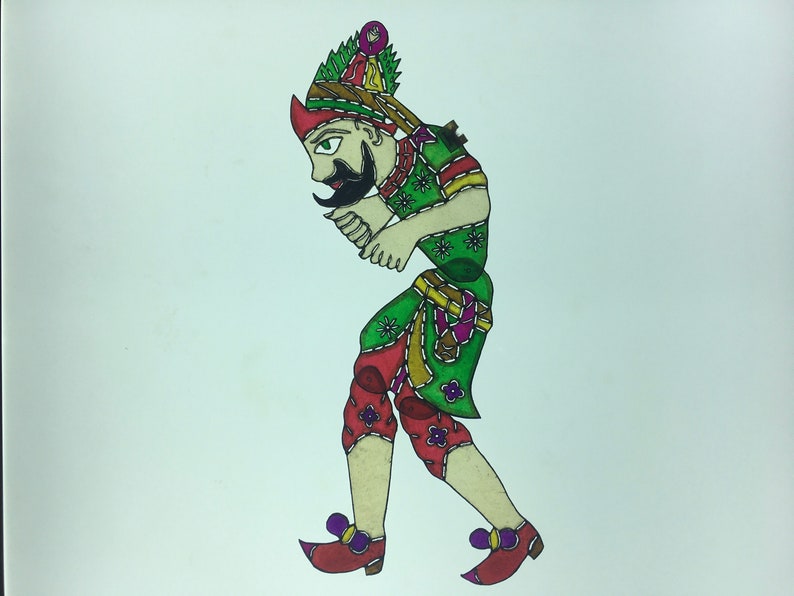 Hacivat - Original Turkish Karagöz Shadow Theatre Puppet - Etsy