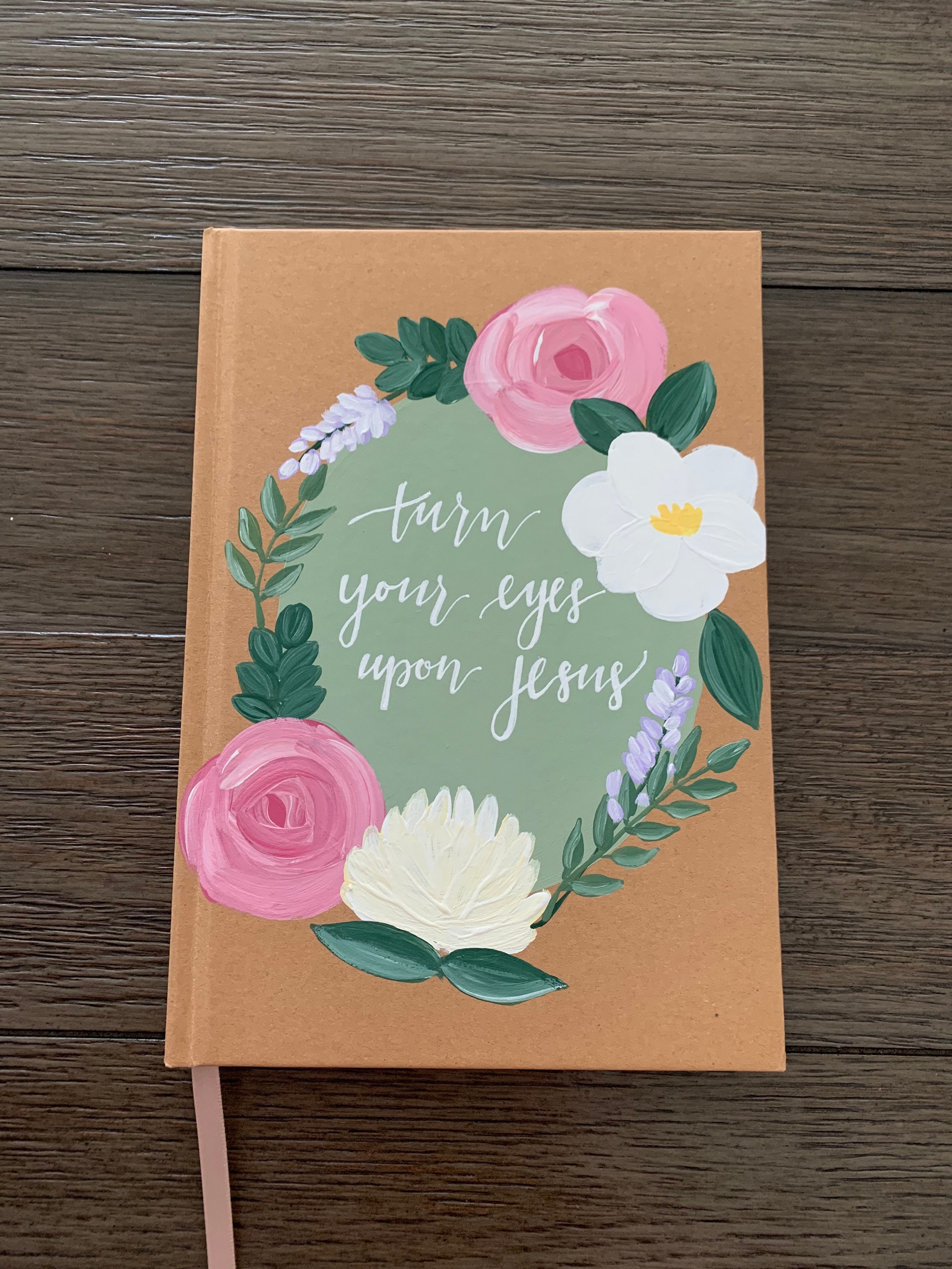 CUSTOM Hand Painted Journal - Etsy