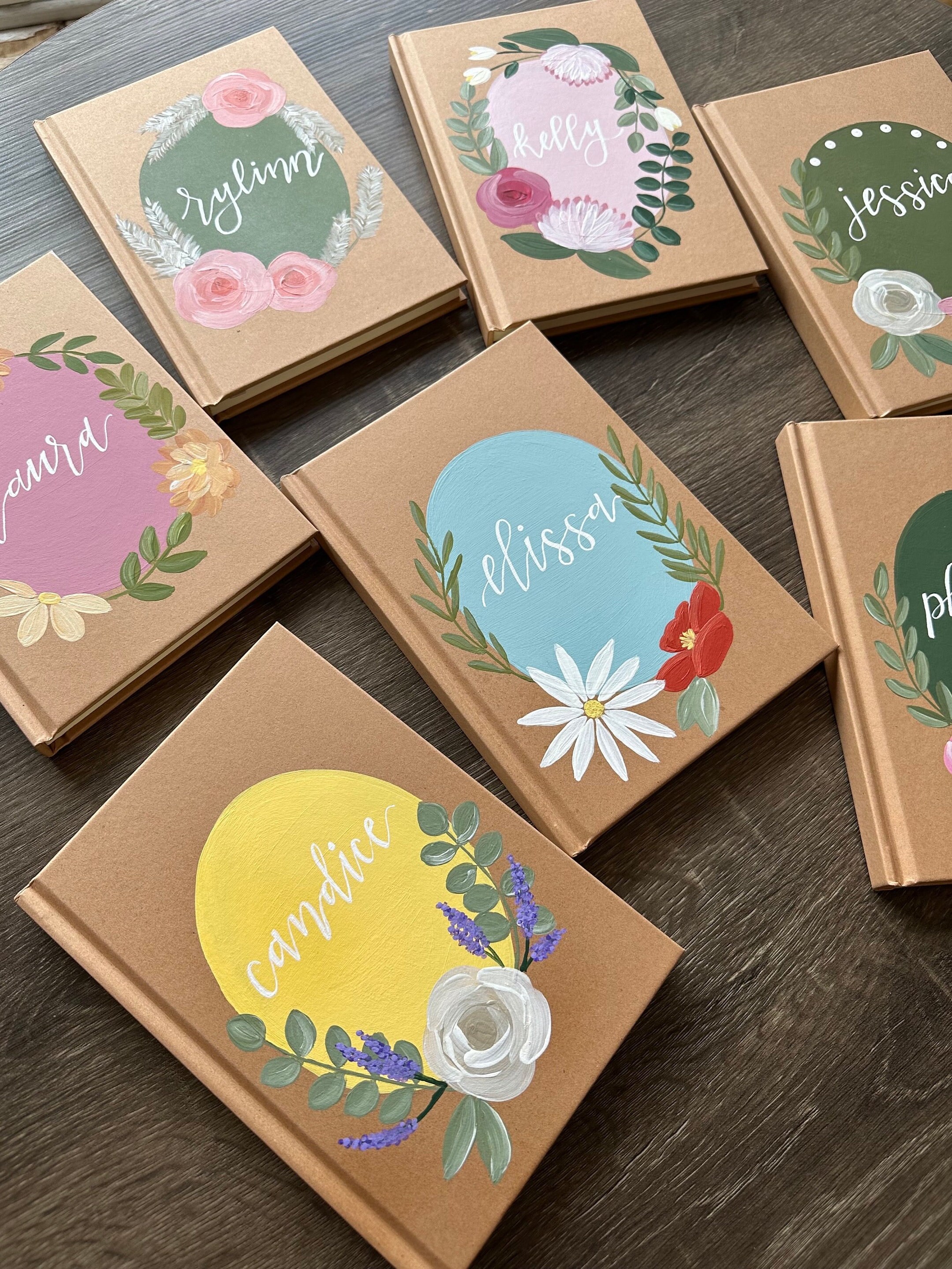 CUSTOM Hand Painted Journal - Etsy