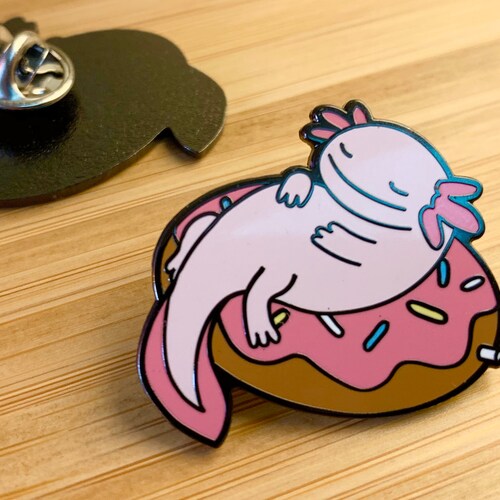 Axolotl Enamel Pin Helaxolotl Pin Ajolote Enamel Pins | Etsy
