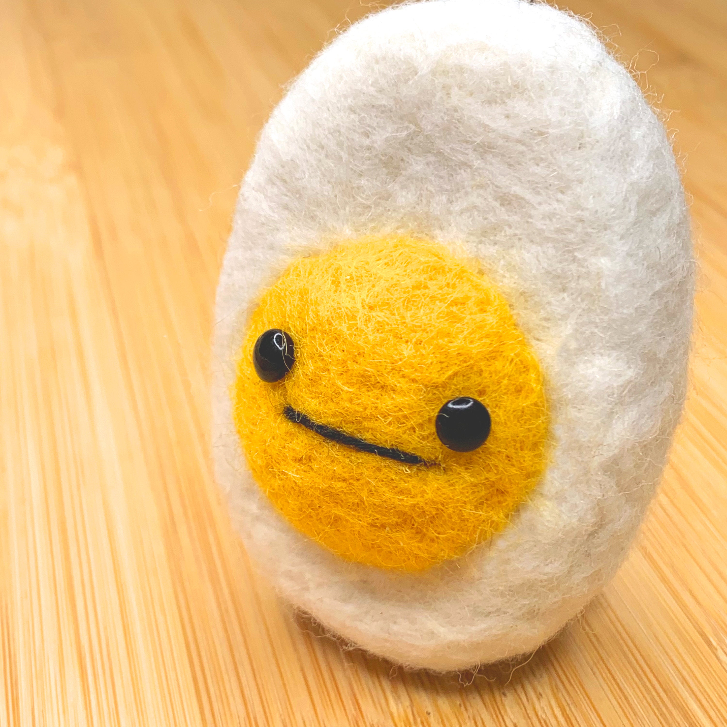 Handmade Needle Felted "meh" Egg - Etsy