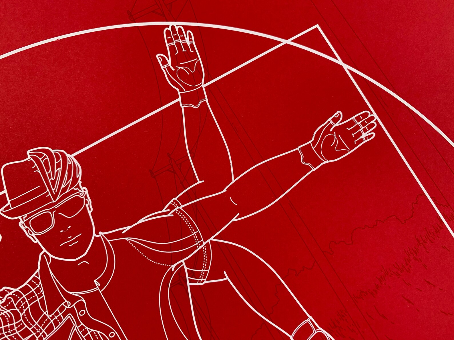 Duality, Signed Handprinted Silkscreen Poster 18x24 by Jclovely - Etsy