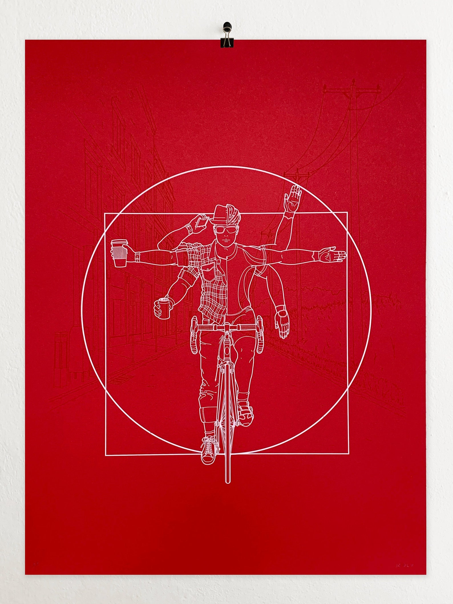 Duality, Signed Handprinted Silkscreen Poster 18"x24" by Jclovely - Etsy
