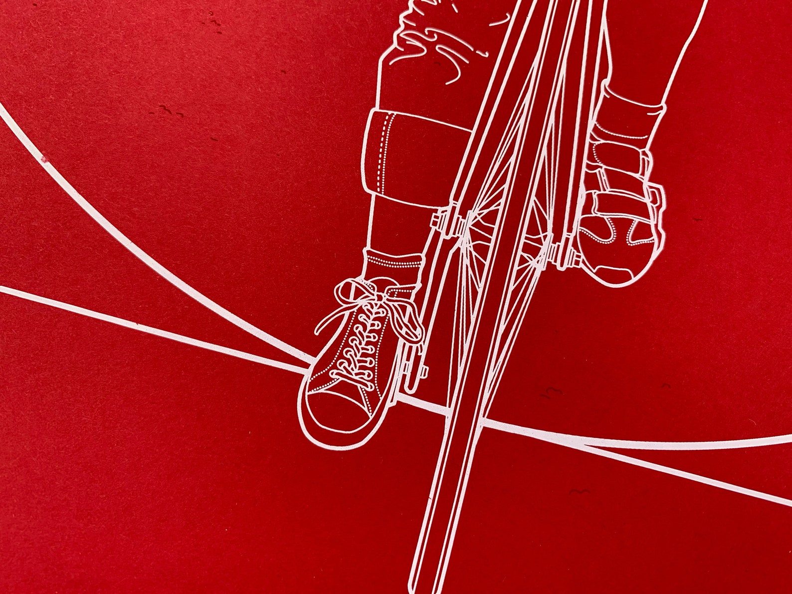 Duality, Signed Handprinted Silkscreen Poster 18x24 by Jclovely - Etsy