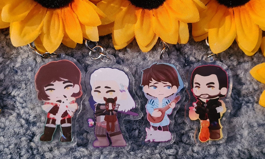 The Witcher Acrylic Keychains - Etsy