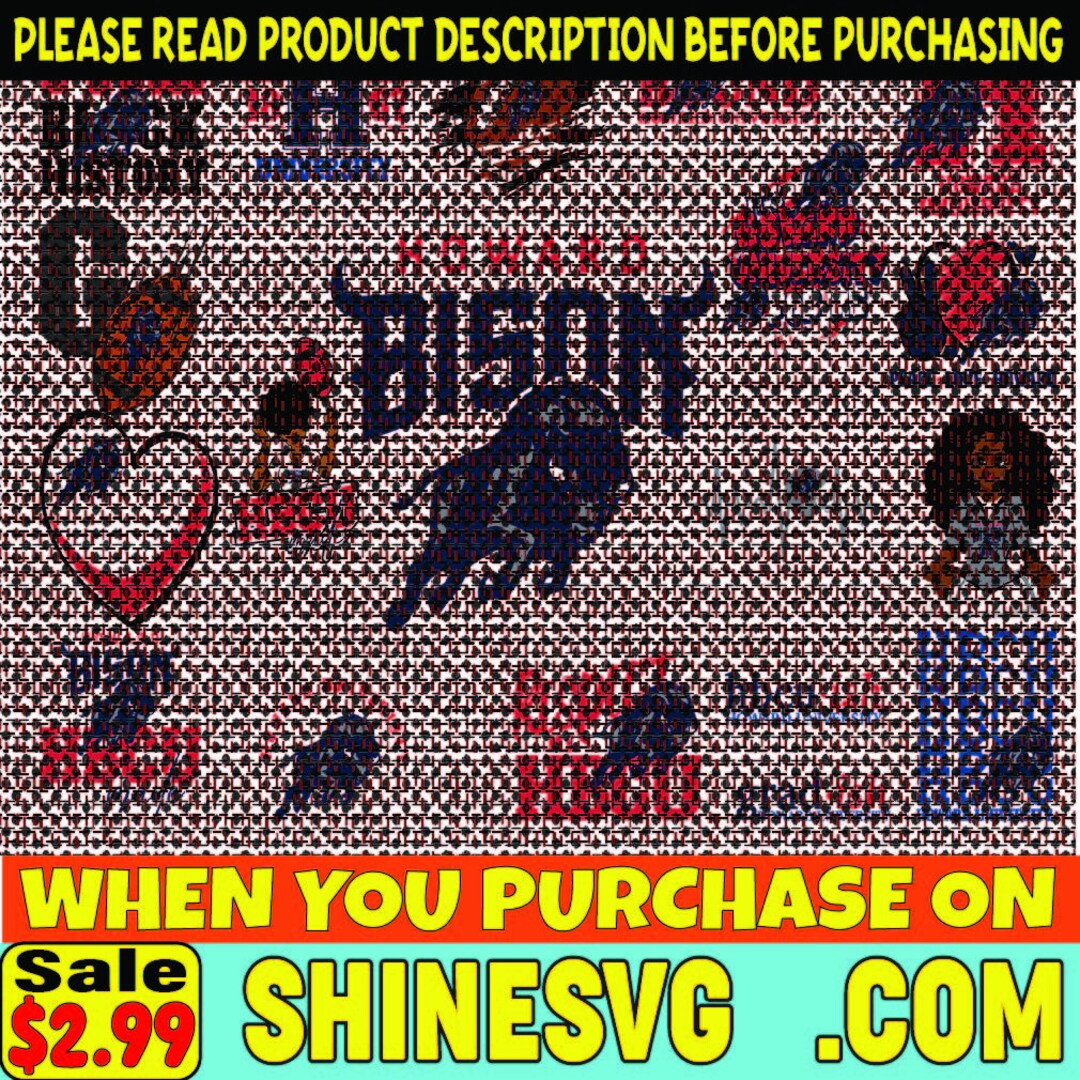 Howard University Svg, HBCU Svg Collections, HBCU Svg, Football Svg ...