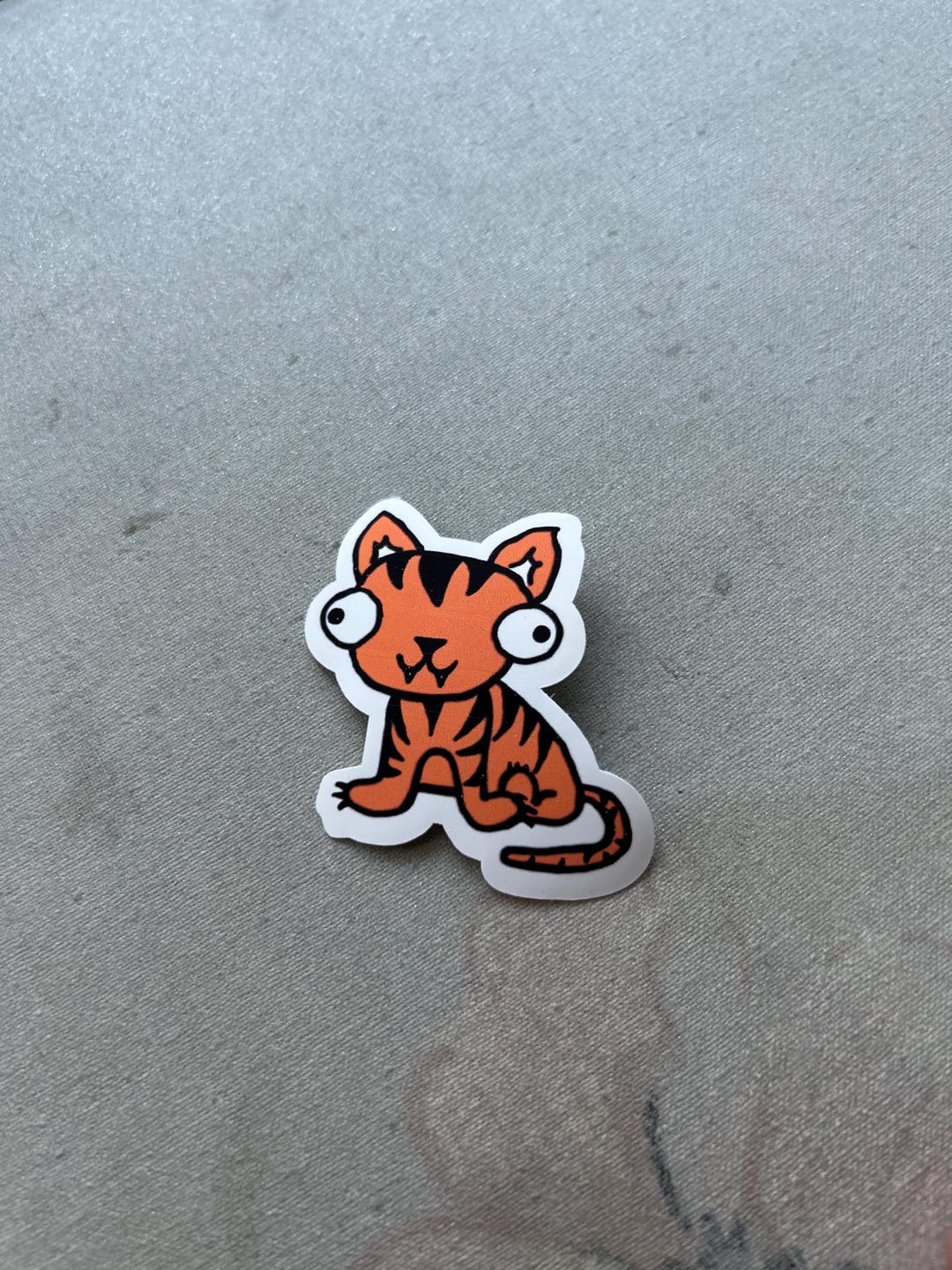 Cat Vinyl Sticker | Waterproof Phone Sticker, Kawaii Cat Art, Cute ...