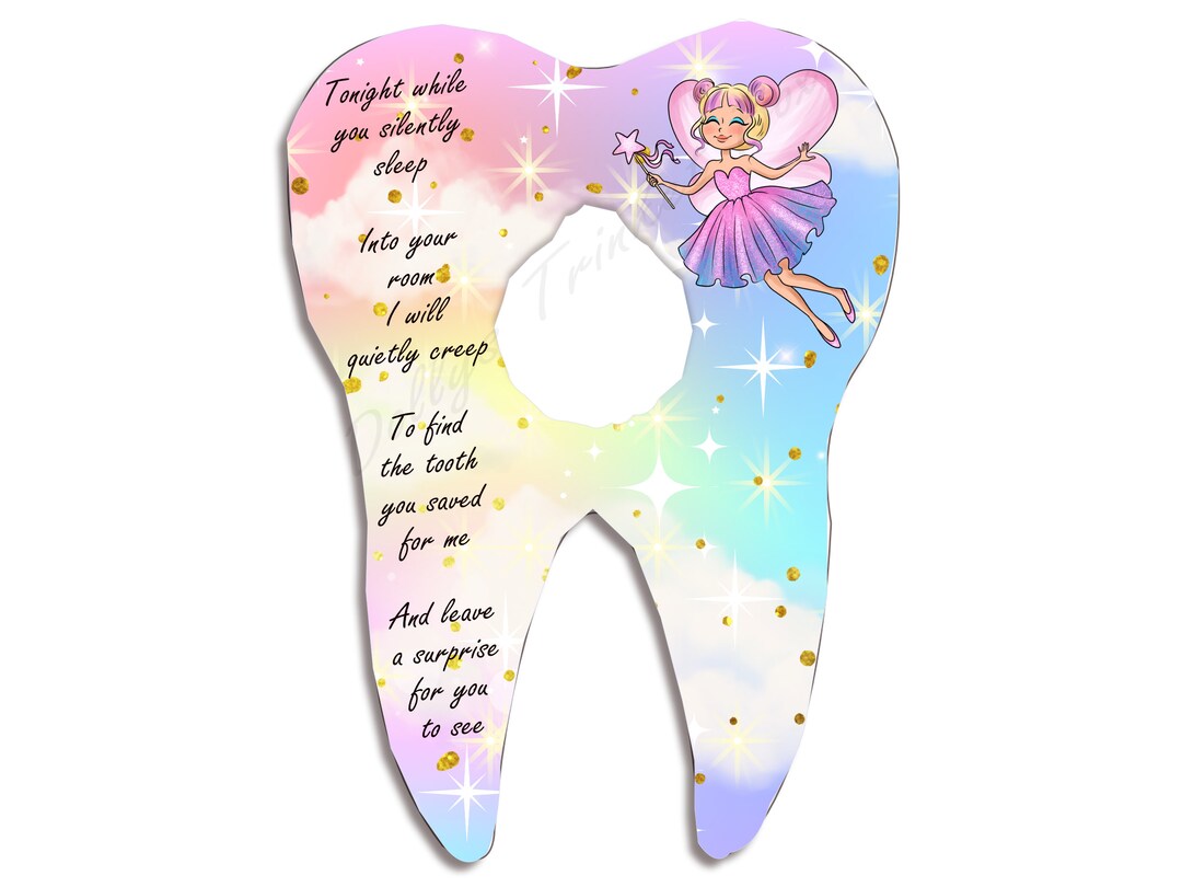 Tooth Fairy Coin Holder Lost Tooth Holds a 1 Pound Coin - Etsy