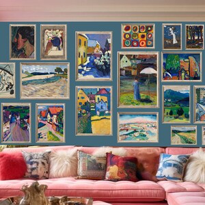 Wassily Kandinsky Art Prints Set, Bauhaus Poster, MEGA BUNDLE of 230 ...