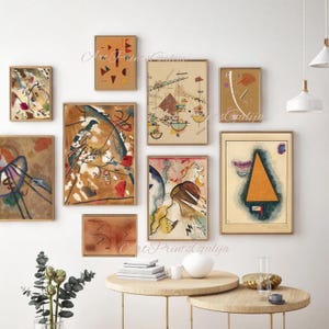 Wassily Kandinsky Art Prints Set, Bauhaus Poster, MEGA BUNDLE of 230 ...