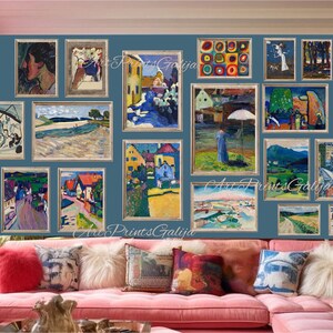 Wassily Kandinsky Art Prints Set, Bauhaus Poster, MEGA BUNDLE of 230 ...