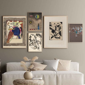 Wassily Kandinsky Art Prints Set, Bauhaus Poster, MEGA BUNDLE of 230 ...