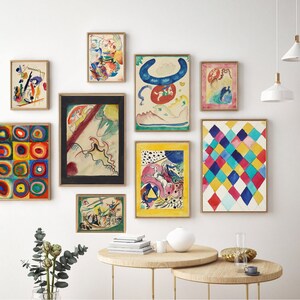 Wassily Kandinsky Art Prints Set, Bauhaus Poster, MEGA BUNDLE of 230 ...