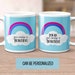 Quaker Parrot Borb Life 11 and 15 Oz Mugs, Personalized Quaker Parrot ...