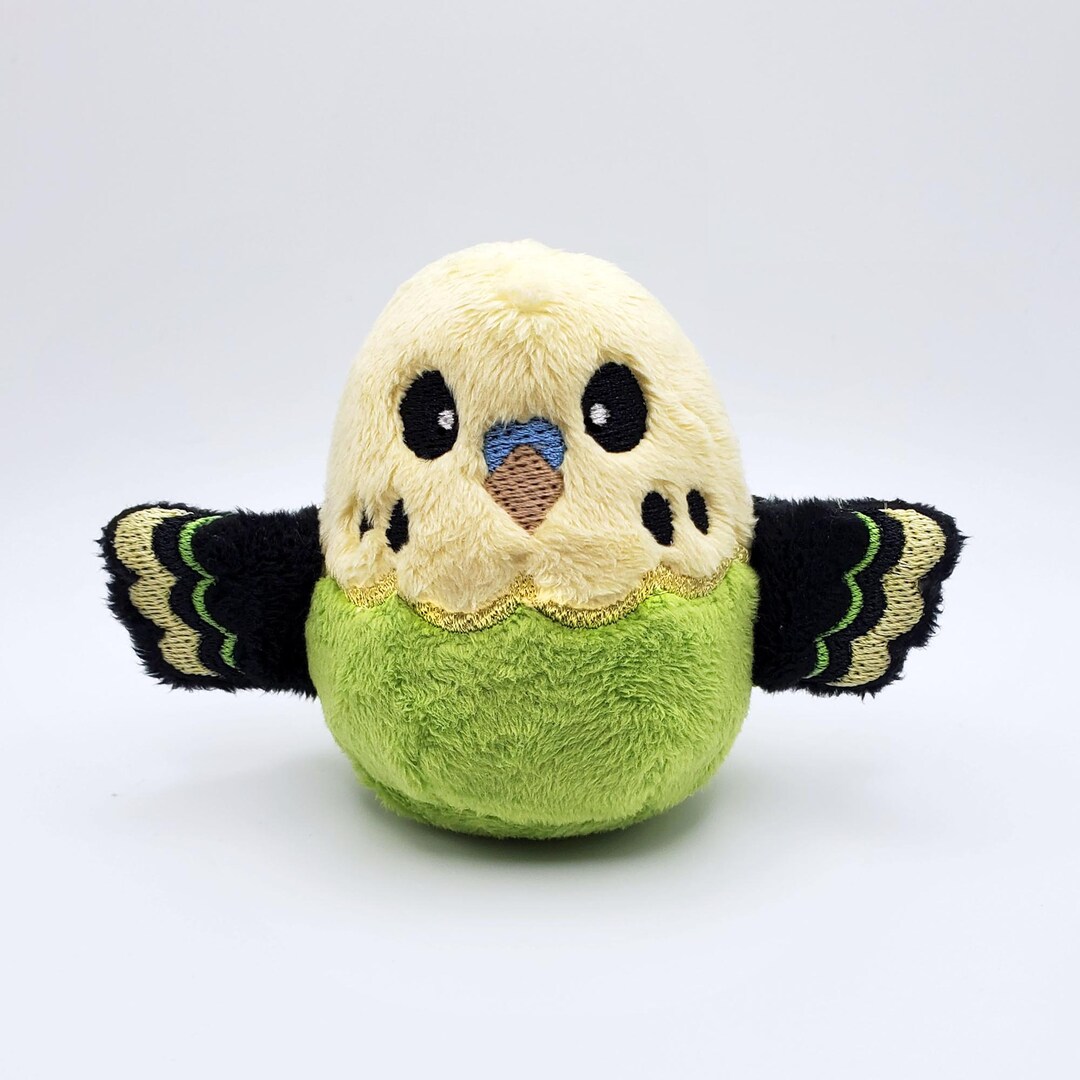 Indy Worry Borb, Parakeet Plush, Budgie Plush, Anxiety Plush, Budgie ...