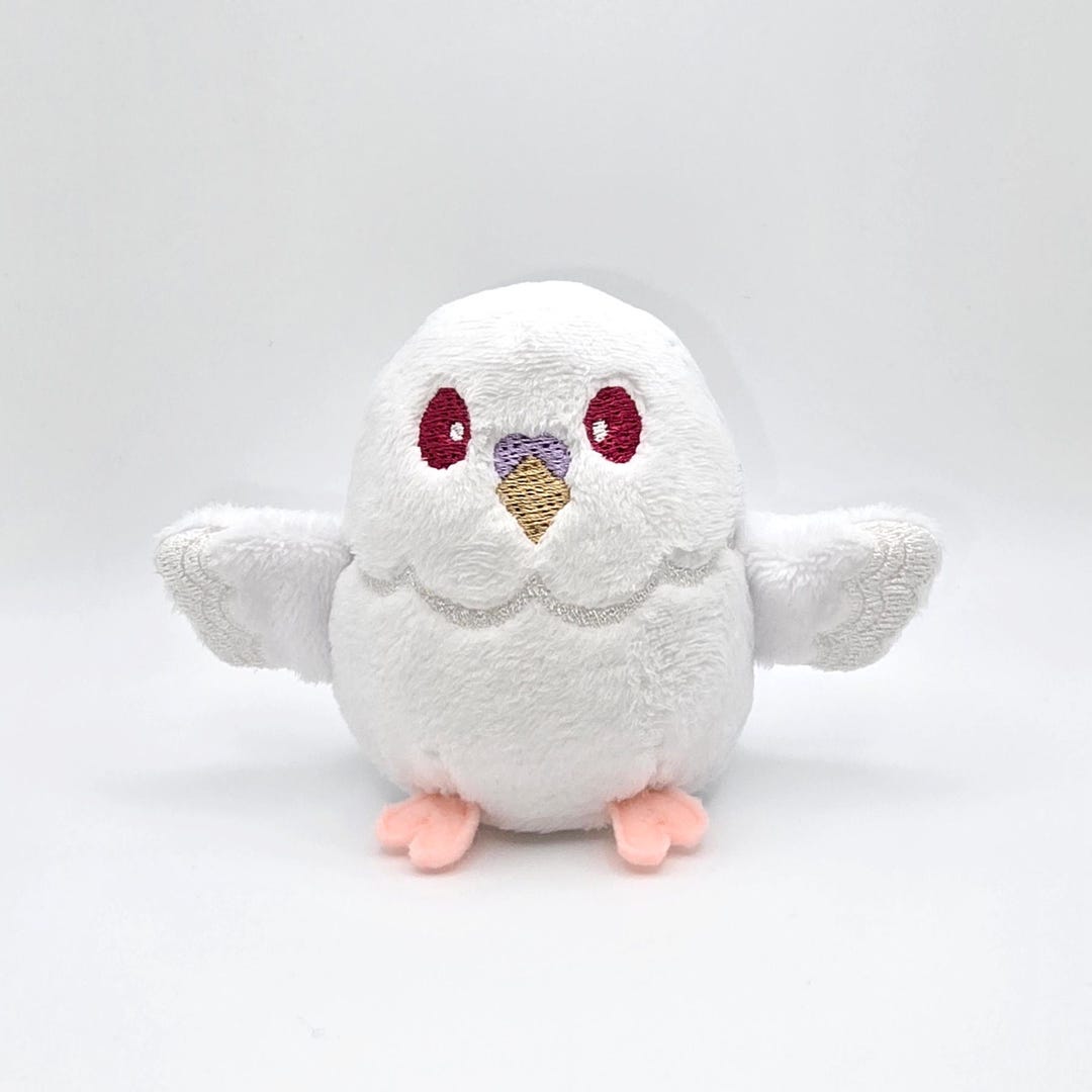 Ruby Worry Borb, Parakeet Plush, Budgie Plush, Anxiety Plush, Budgie ...