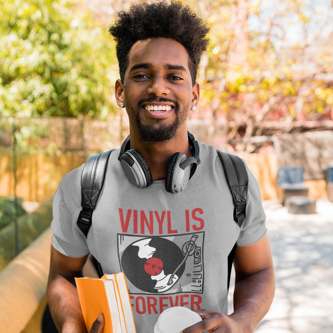 Vinyl is Forever T-shirt / Records Lps/45s Collector Tee - Etsy UK