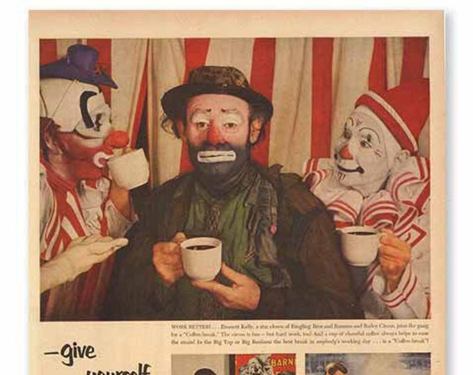 COFFEE VINTAGE AD Vintage Coffee Poster, Kitchen Decor Poster, Coffee ...