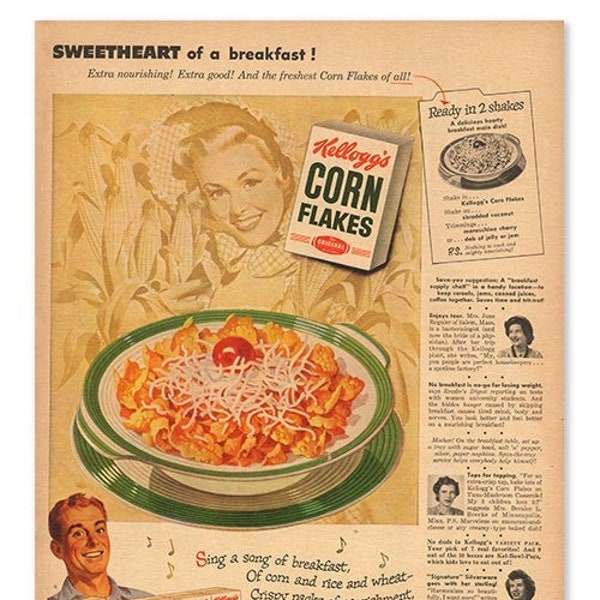 Vintage Food Ads - Etsy