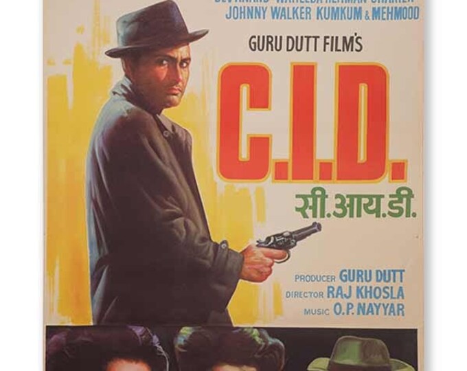 CID Movie Original Bollywood Poster - Etsy
