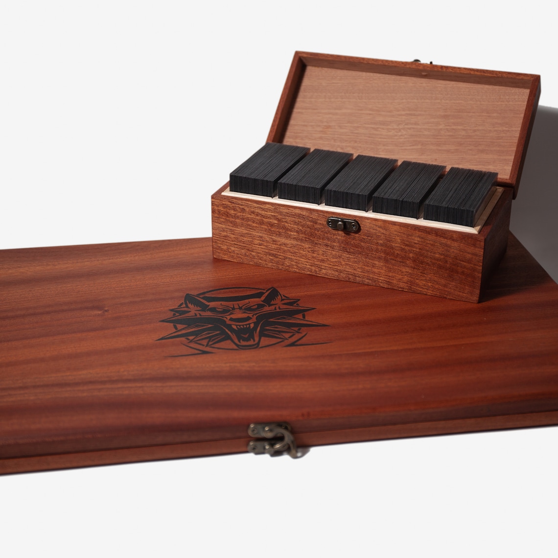 Card Box / Deck Box 5 Compartments - Etsy