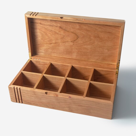 Cherry Wood Tea Chest