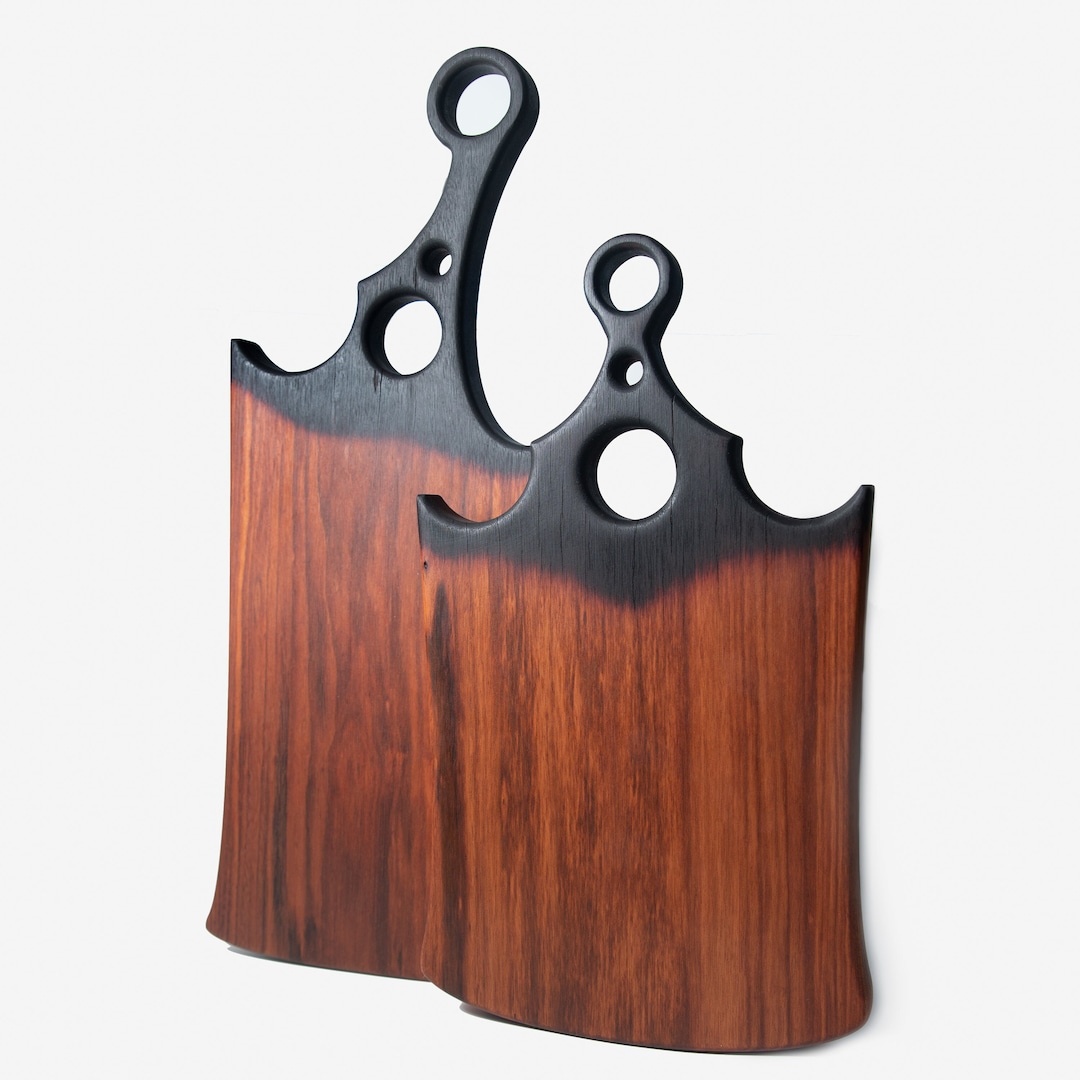 CHAR-BOARD | Cutting / Serving / Charcuterie Board | Shou-sugi-ban ...