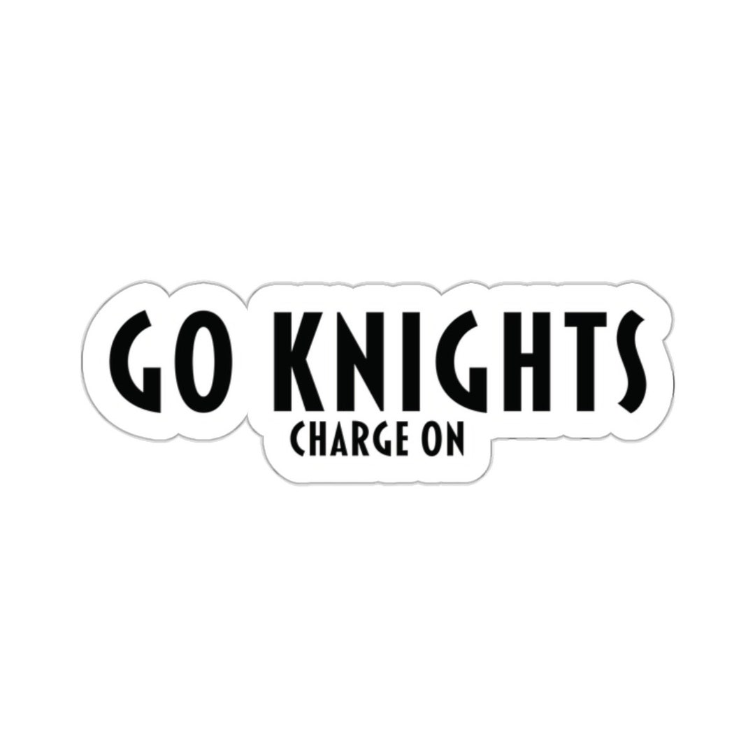 UCF Sticker, Go Knights Charge On, Orlando Sticker, UCF, Grad Gift ...