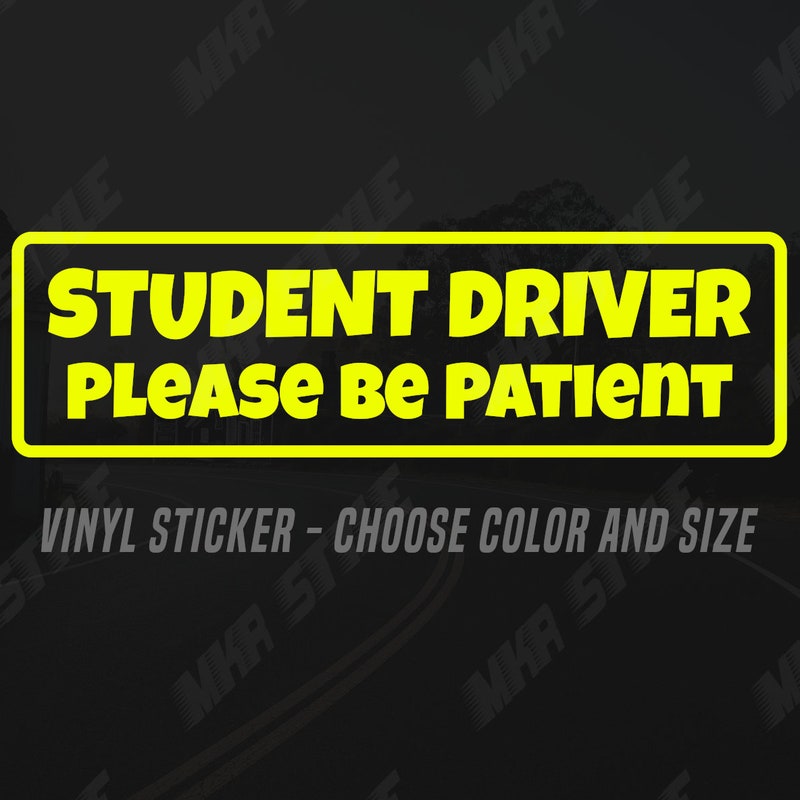 New Driver Sticker - Etsy